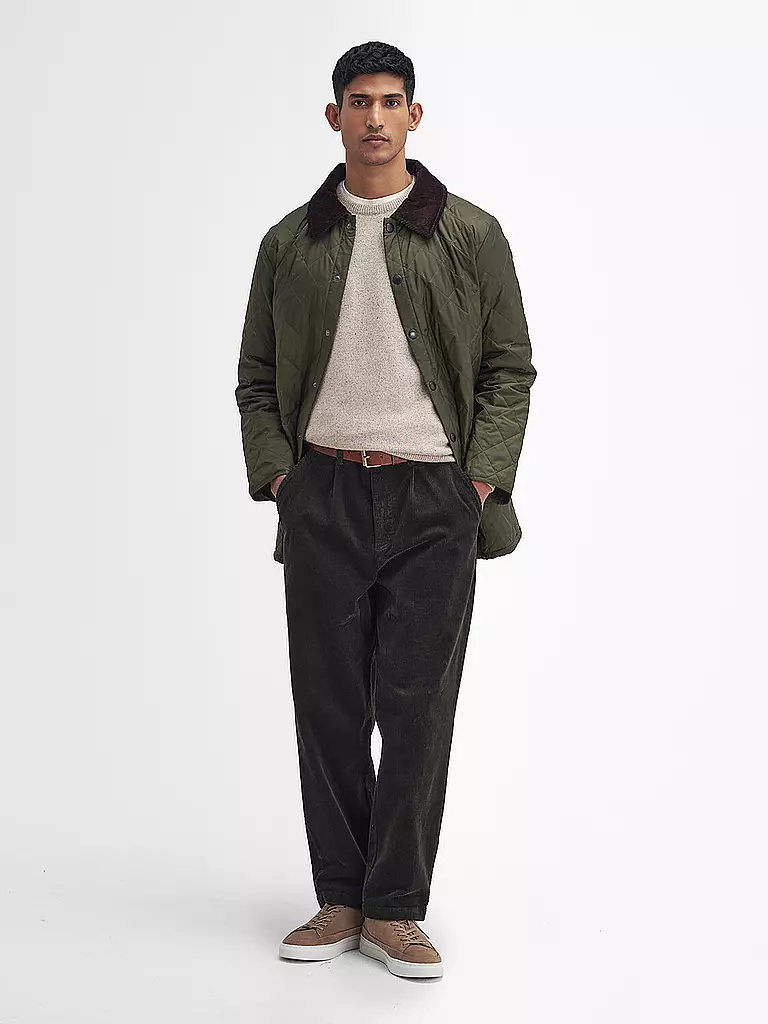 Barbour olive store